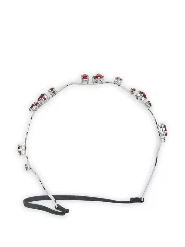 Miu Miu Crystal Embellished Headband