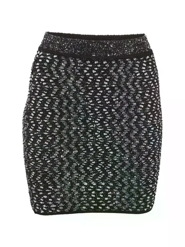 Missoni Sequin-embellished Mini Skirt - Black
