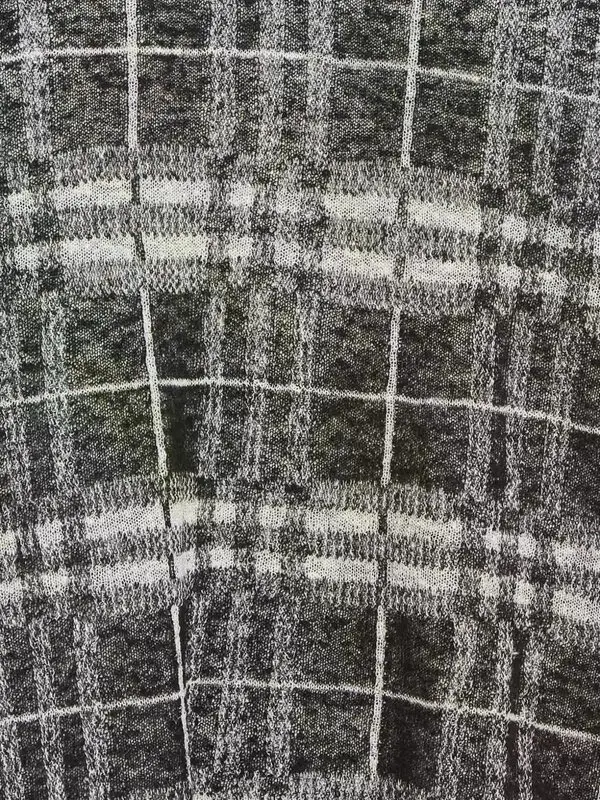 Dolce & Gabbana Plaid Knit Sweater