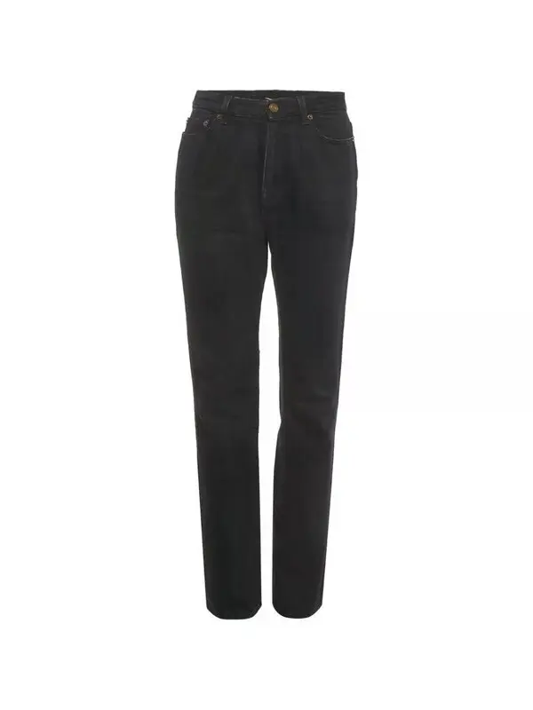 Saint Laurent 1990s High-waist Straight Leg Jeans