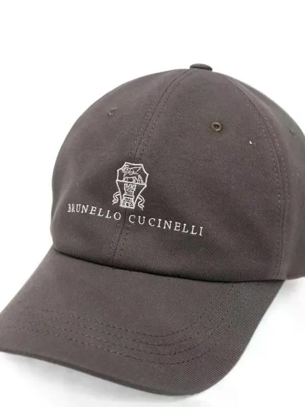 Brunello Cucinelli Embroidered Logo Baseball Cap
