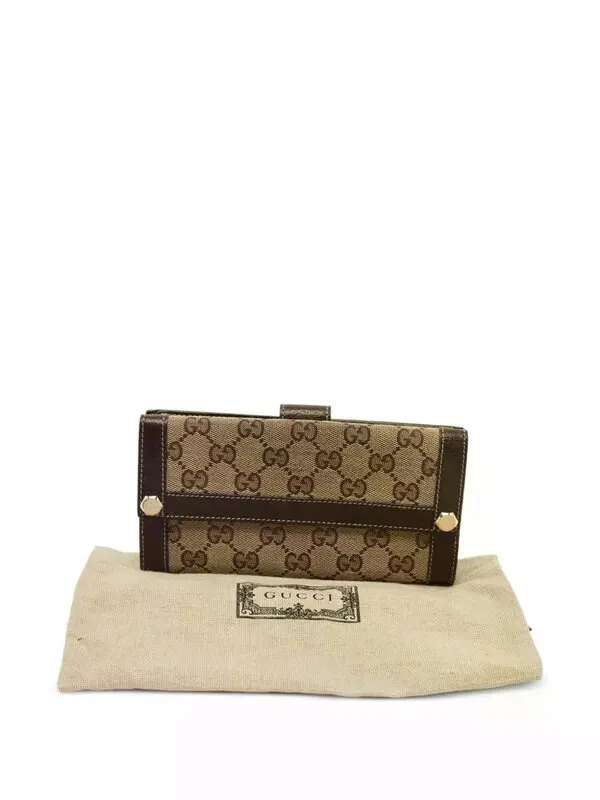 Gucci Gg Canvas Wallet