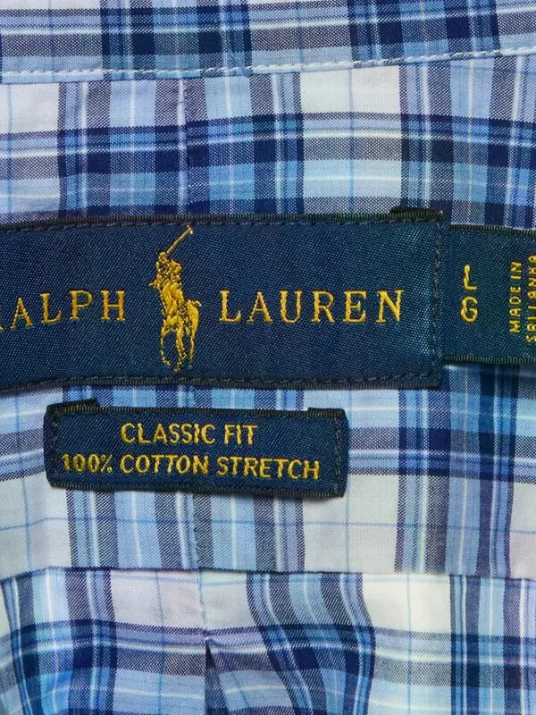 Ralph Lauren Plaid Button-down Shirt