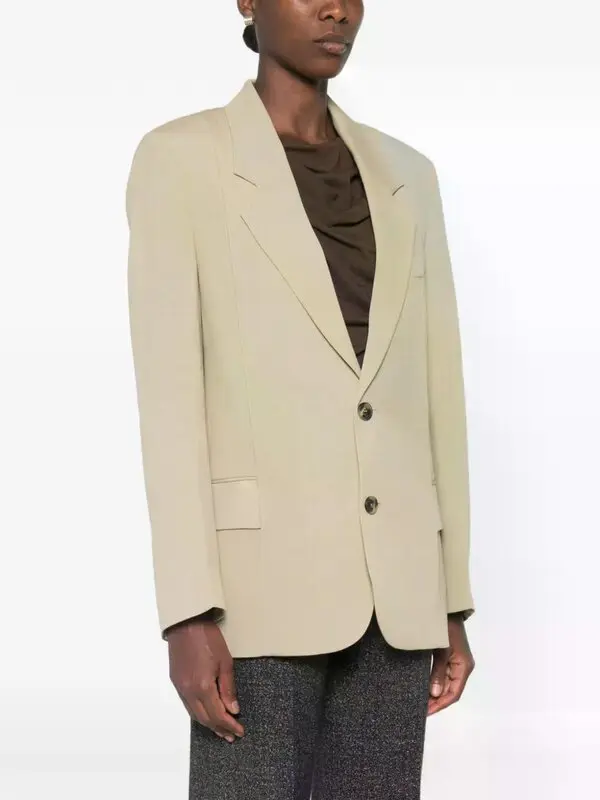 Victoria Beckham Notched Lapel Single-breasted Jacket