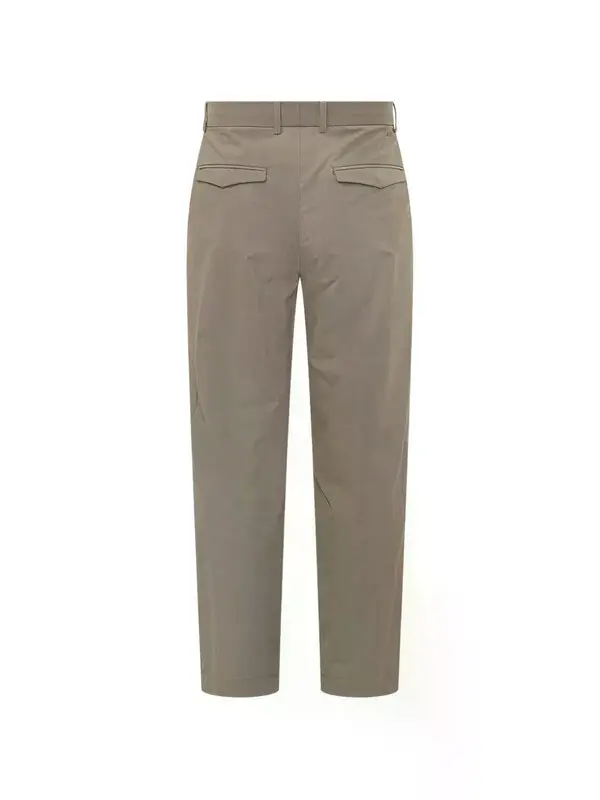 DUNO Davi Pleated Tapered-leg Trousers