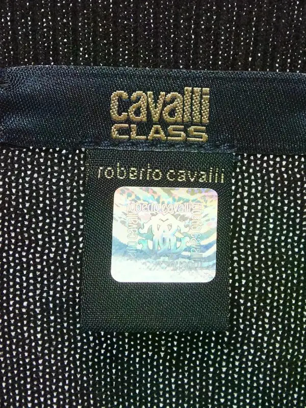 Roberto Cavalli Embroidered Patch Sweater