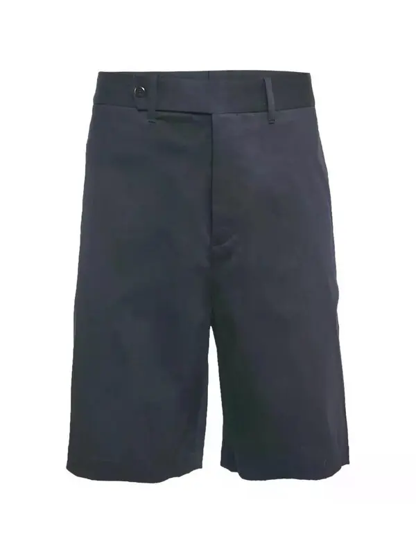 LOUIS VUITTON Straight-leg Cotton Shorts - Blue