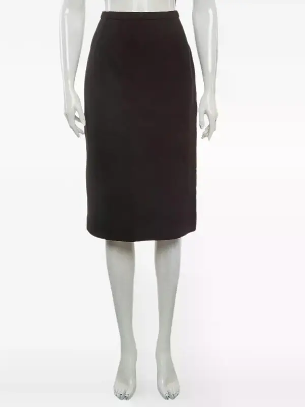 Dior Gabardine Pencil Skirt