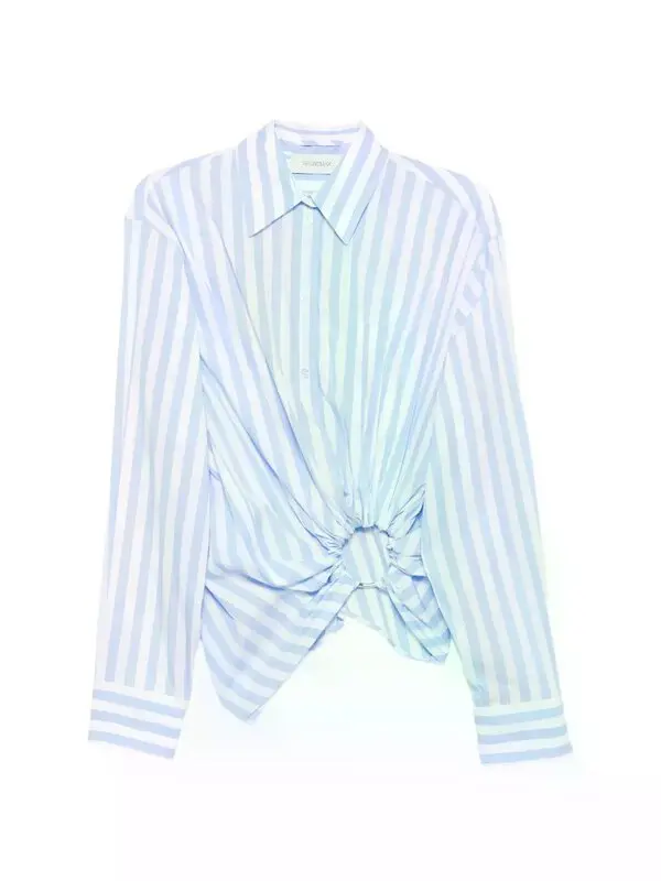 Sportmax Striped Ring Detail Blouse