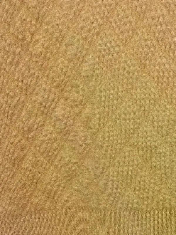 Burberry Quilted Knit Turtleneck Sweater
