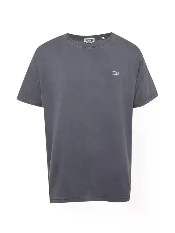 Kith Logo-print Cotton T-shirt - Grey
