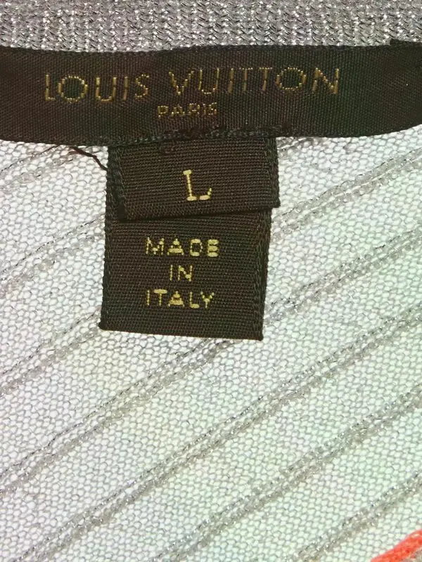 LOUIS VUITTON Lurex-knit Cardigan