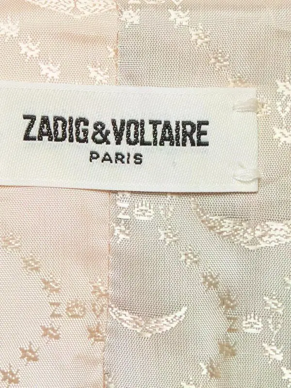 Zadig&Voltaire Volly Frange Jacquard Open Blazer