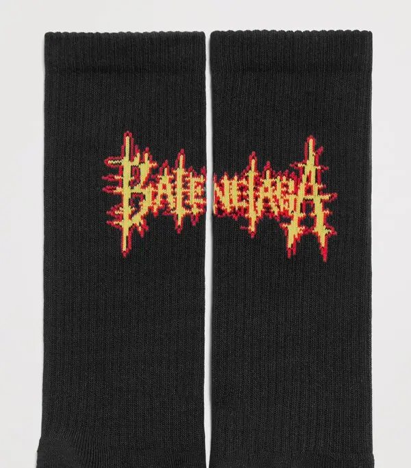 Balenciaga Sacré Coeur Crew Socks