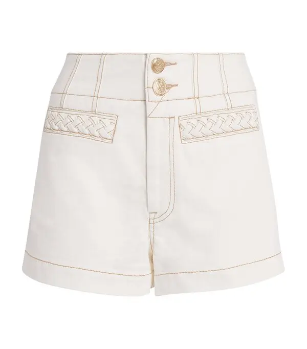 Zimmermann Roselight Denim Shorts