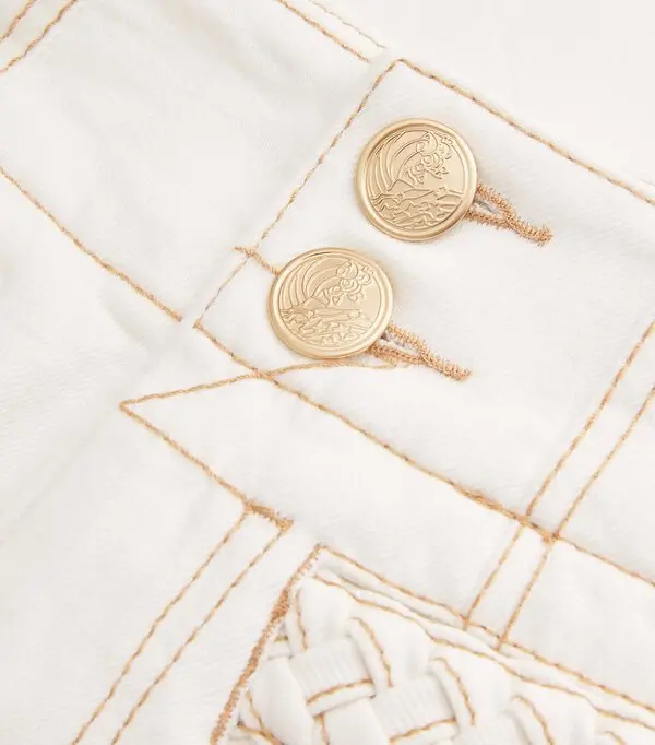 Zimmermann Roselight Denim Shorts