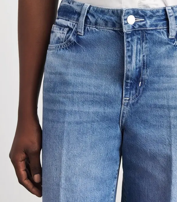 L'Agence Scottie Wide-leg Jeans