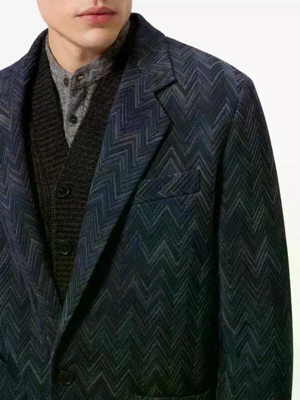 Missoni Zigzag Knitted Jacket