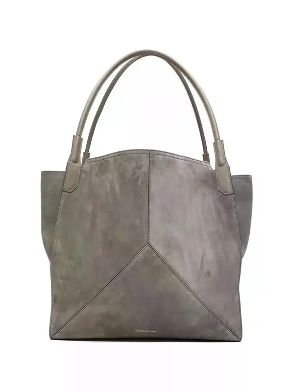 Victoria Beckham Suede Tote Bag - Grey