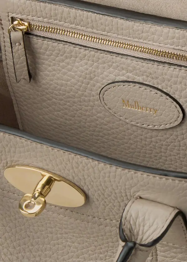 Mulberry Grained Leather Bayswater Bag