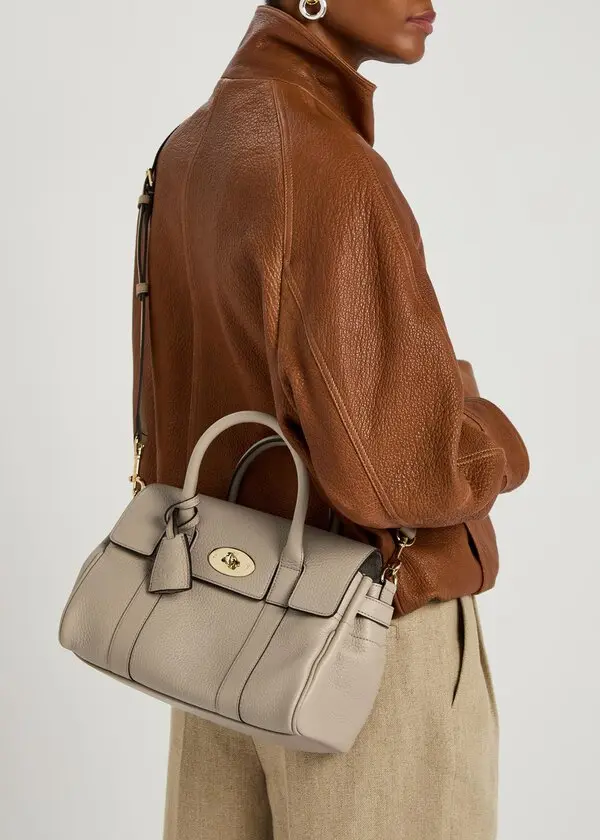 Mulberry Grained Leather Bayswater Bag