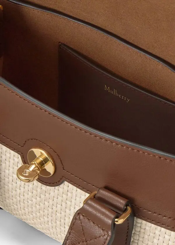 Mulberry Raffia Bayswater Mini Cross-body Bag