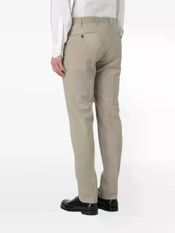 PT TORINO Tailored Pressed-crease Trousers