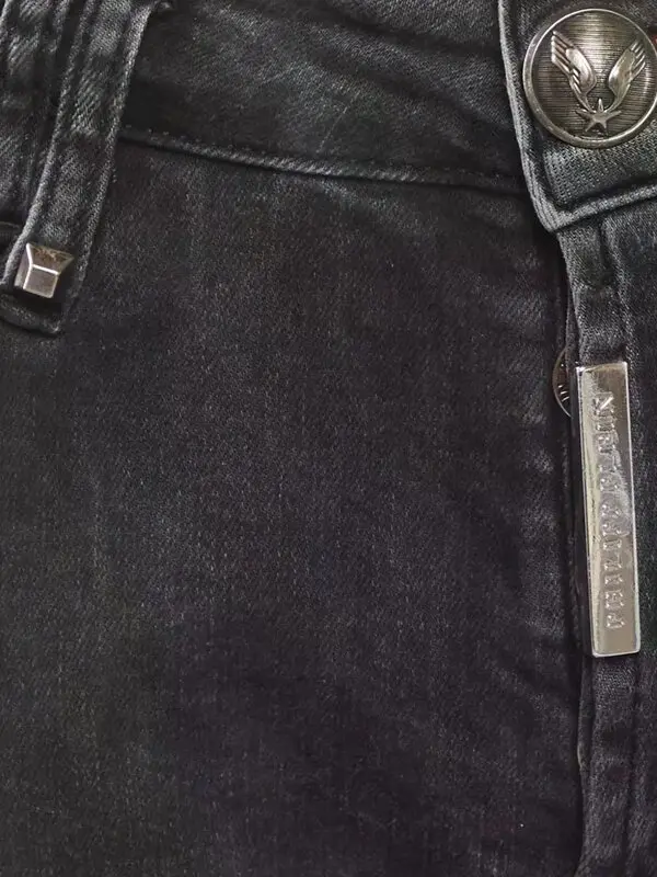 Philipp Plein Distressed Jeans - Grey