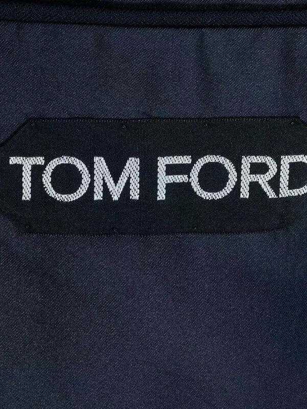 TOM FORD Single-breasted Notched-lapel Blazer - Blue