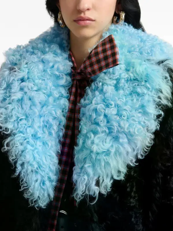 Marni Shearling Single-breasted Coat