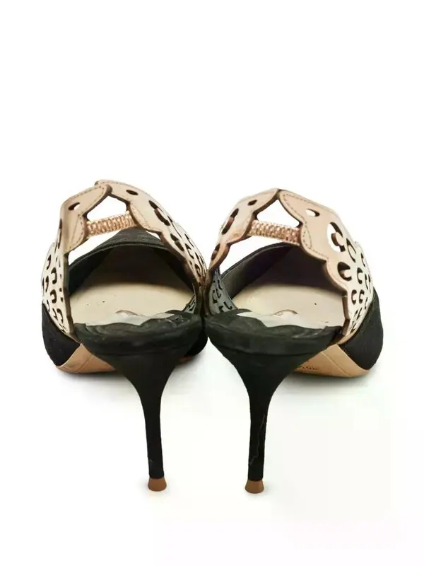 SOPHIA WEBSTER Angelo Wing Slingback Pumps In Suede