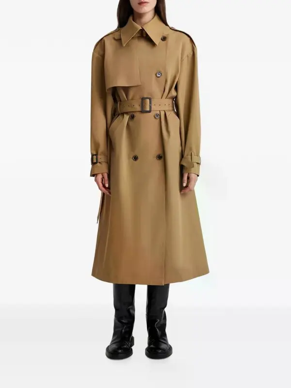 Anna Quan Farren Belted Double-breasted Trench Coat
