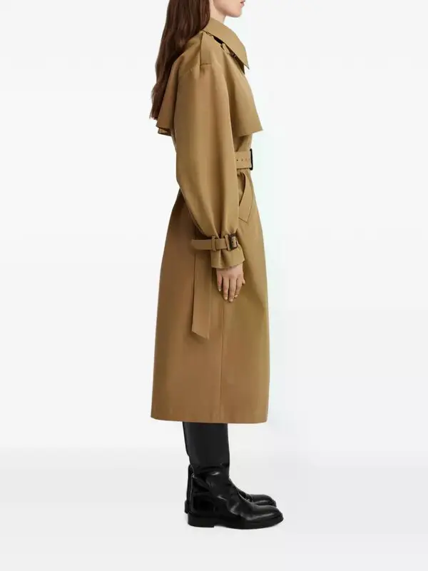 Anna Quan Farren Belted Double-breasted Trench Coat