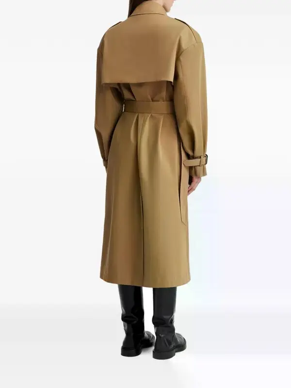 Anna Quan Farren Belted Double-breasted Trench Coat