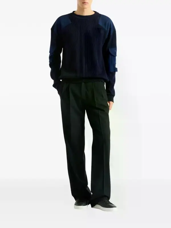 Balmain Wool Utility Jumper