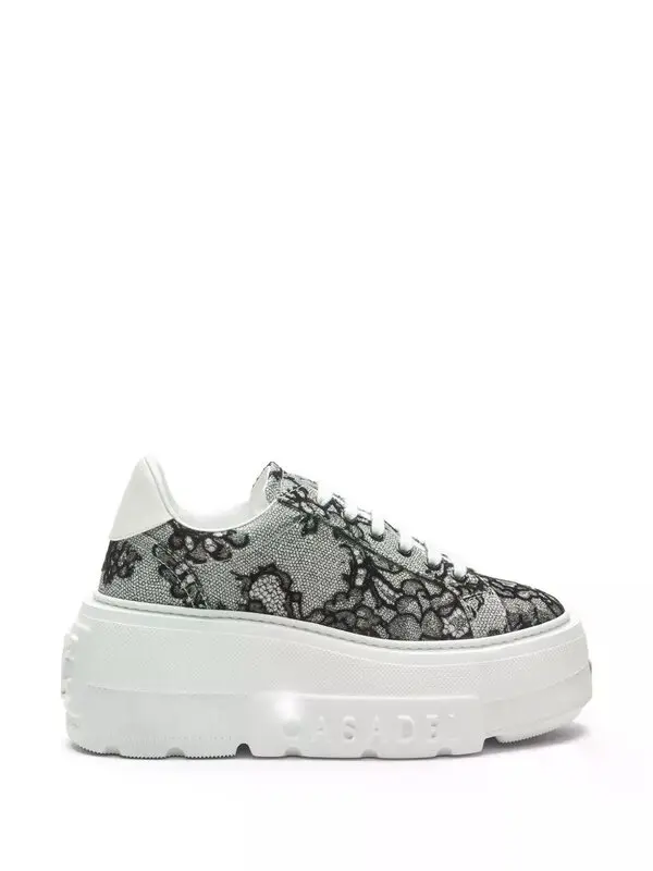 Casadei Nexus Rigel Lace Up Sneakers - Grey