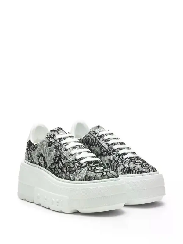 Casadei Nexus Rigel Lace Up Sneakers - Grey