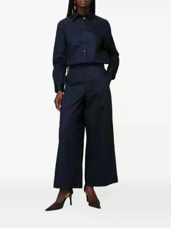 Max Mara Cropped Wide-leg Trousers