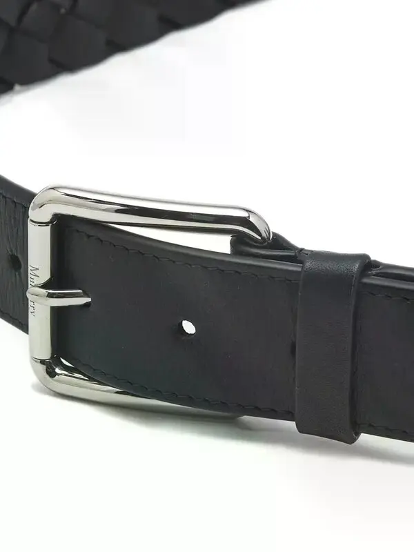 Mulberry M Buckle Woven Belt