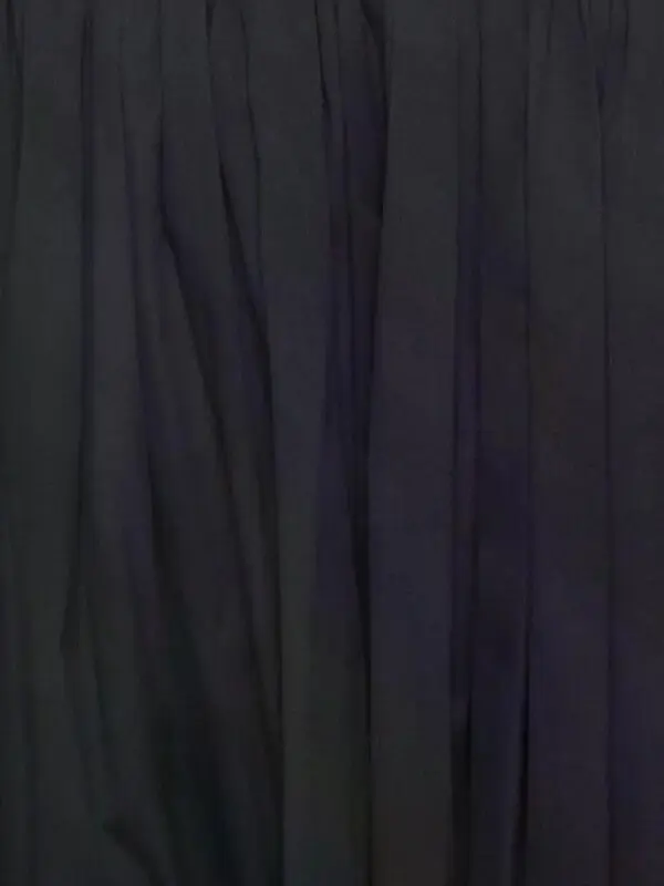 Prada Gathered Midi Skirt