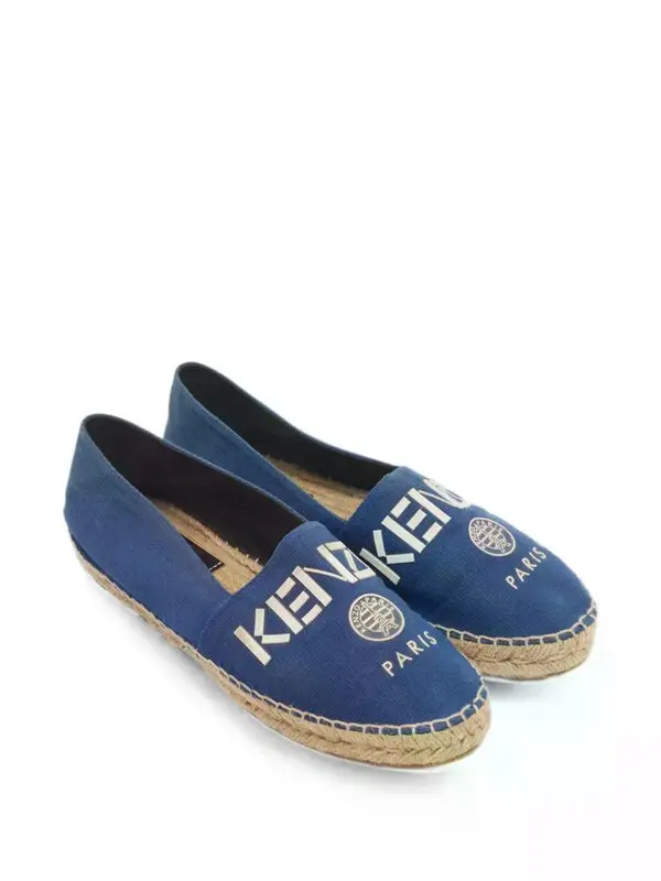 Kenzo Logo-embroidered Espadrilles
