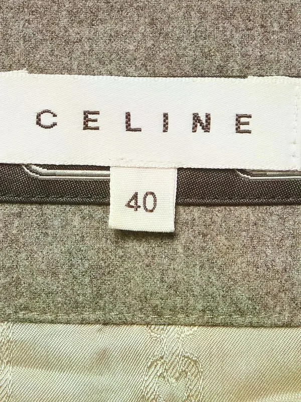 Celine Pleated Mini Skirt