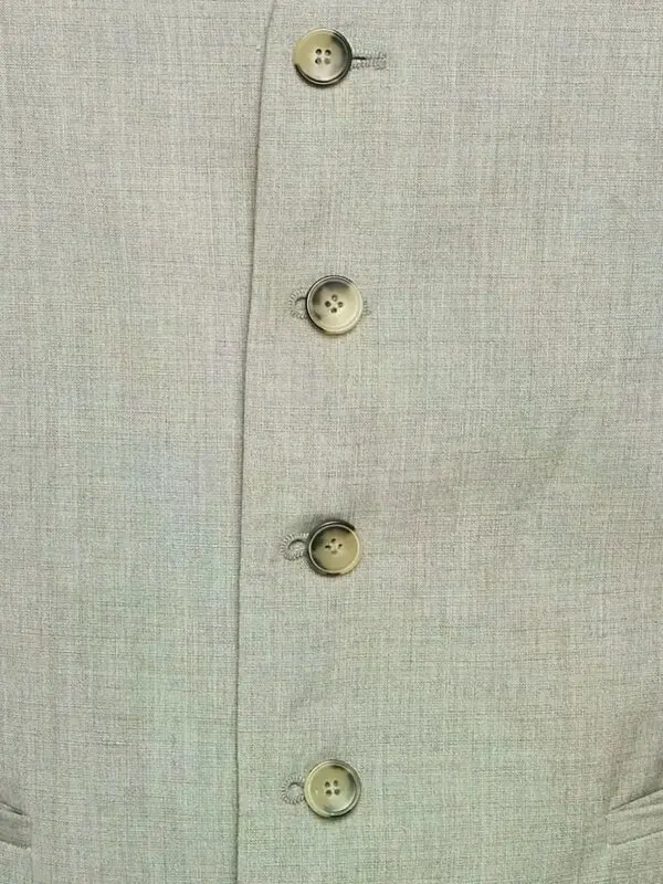 Kenzo Grey Button-up Waistcoat