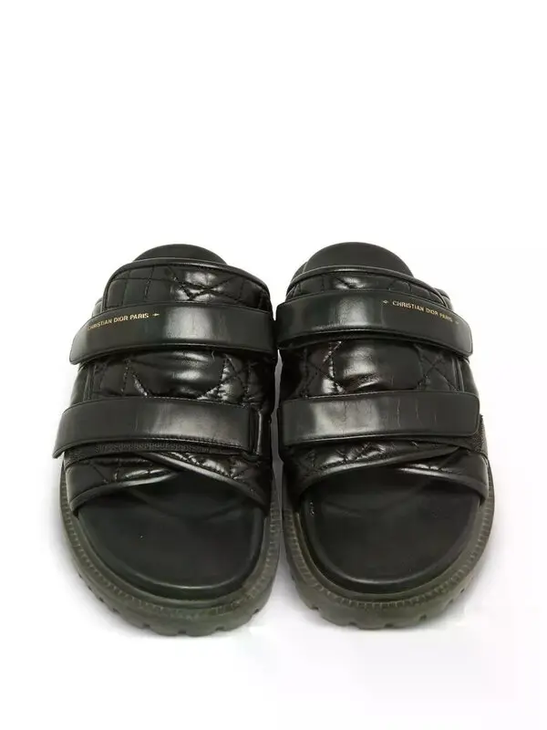 Dior D-wander Quilted Leather Sandals