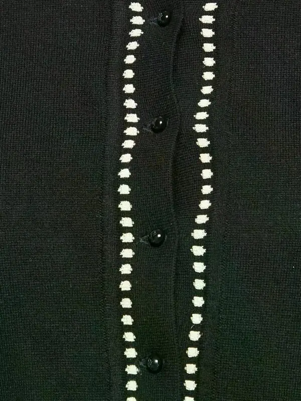 Carolina Herrera Knit Short-sleeve Cardigan