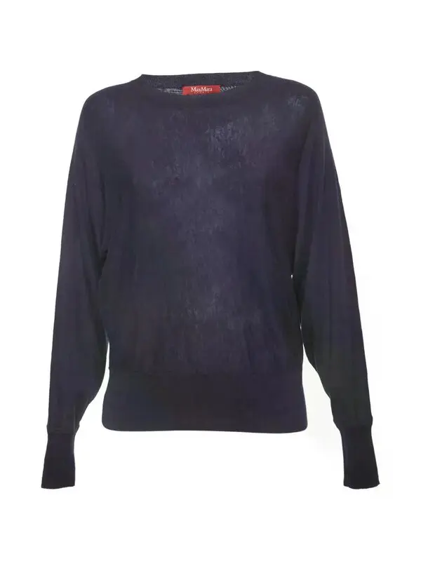 Max Mara Crew Neck Long Sleeve Sweater