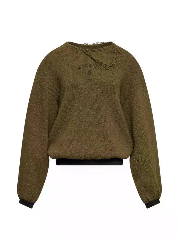 MAISON MARGIELA Distressed Knit Jumper