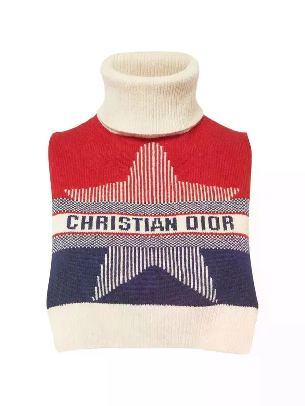 Dior Star Motif Sleeveless Vest