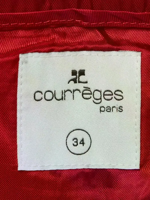 COURREGES Wool Maxi Skirt