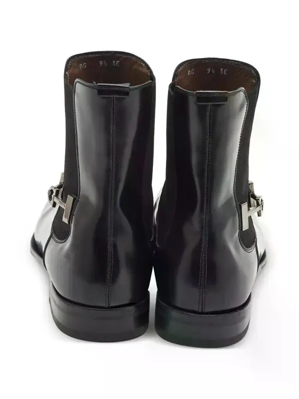 FERRAGAMO Gancini Chelsea Boots